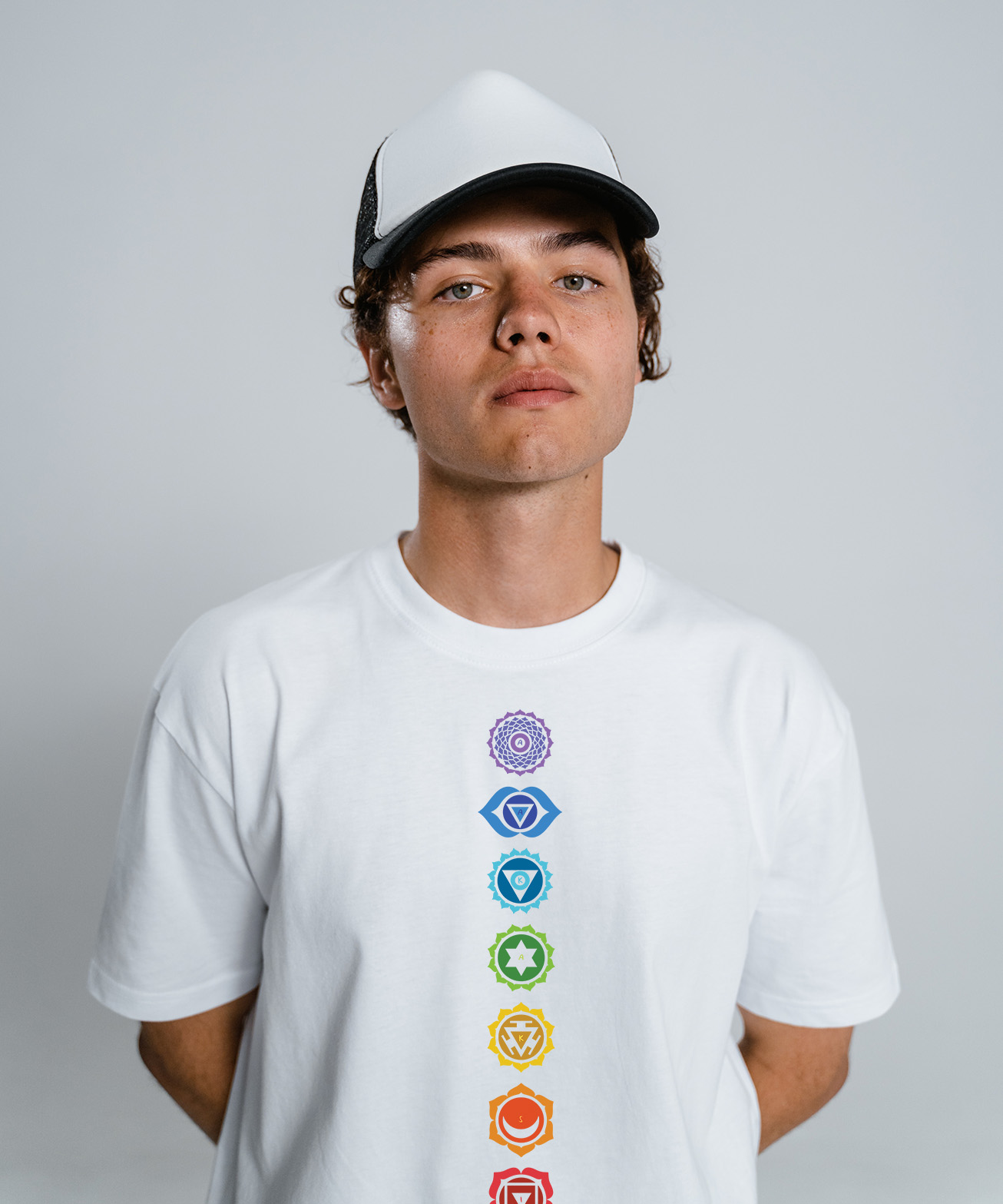 The Seven Chakras (B/W) – Aakashi